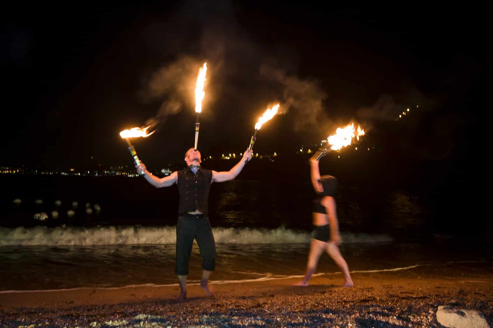 Jongleurs & danseurs de feu | Enflammez votre soirée | Animation 06