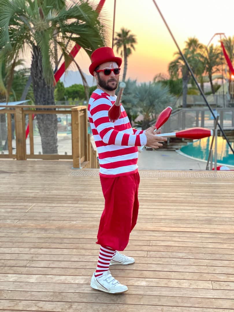 Jongleur de cirque | Jonglerie professionnel | Eklabul Côte d'Azur